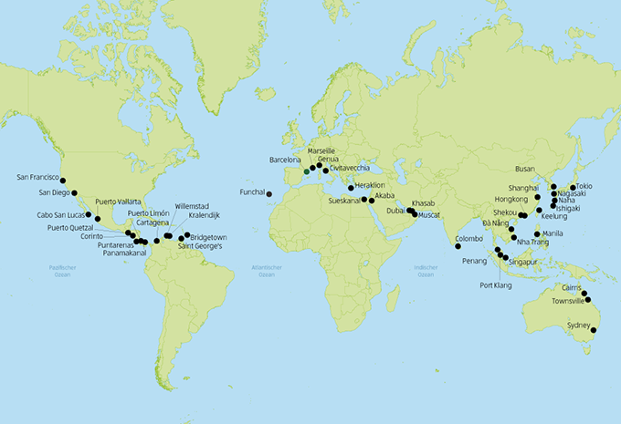 Weltreise 2026 - Kreuzfahrt | HOFER REISEN
