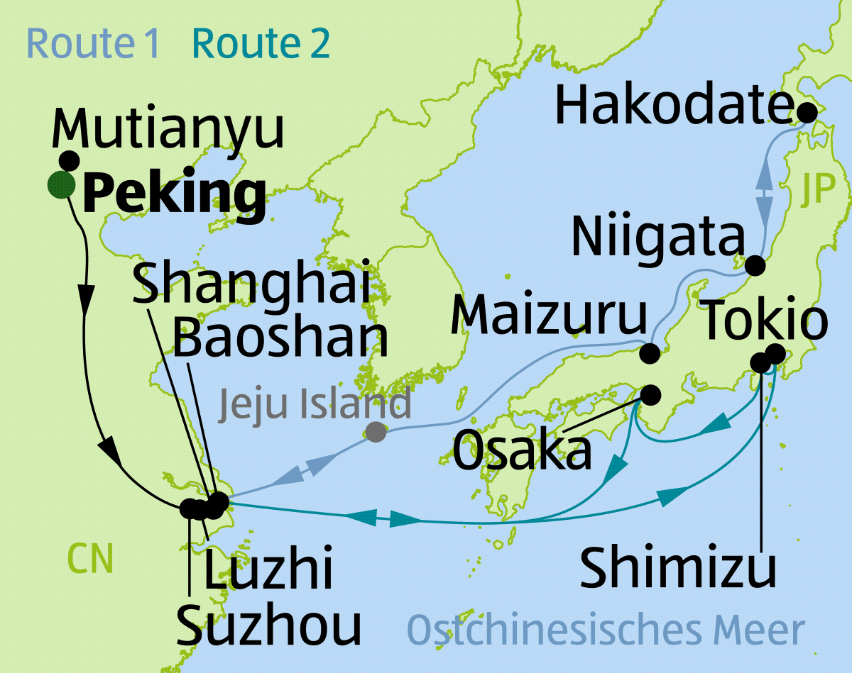 China & Japan - Rundreise & Kreuzfahrt | HOFER REISEN