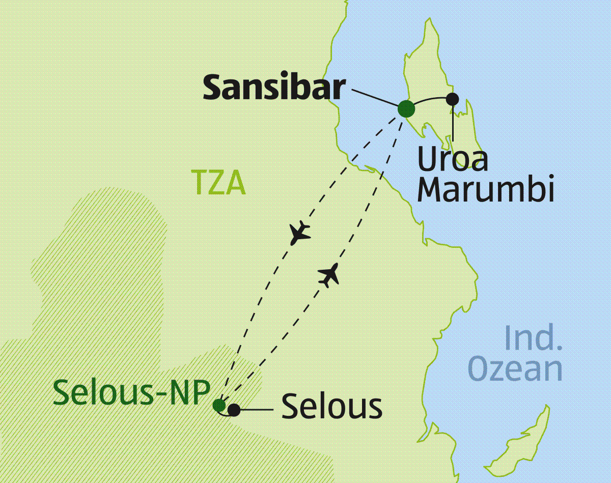Tansania & Sansibar - Safari & Baden | HOFER REISEN