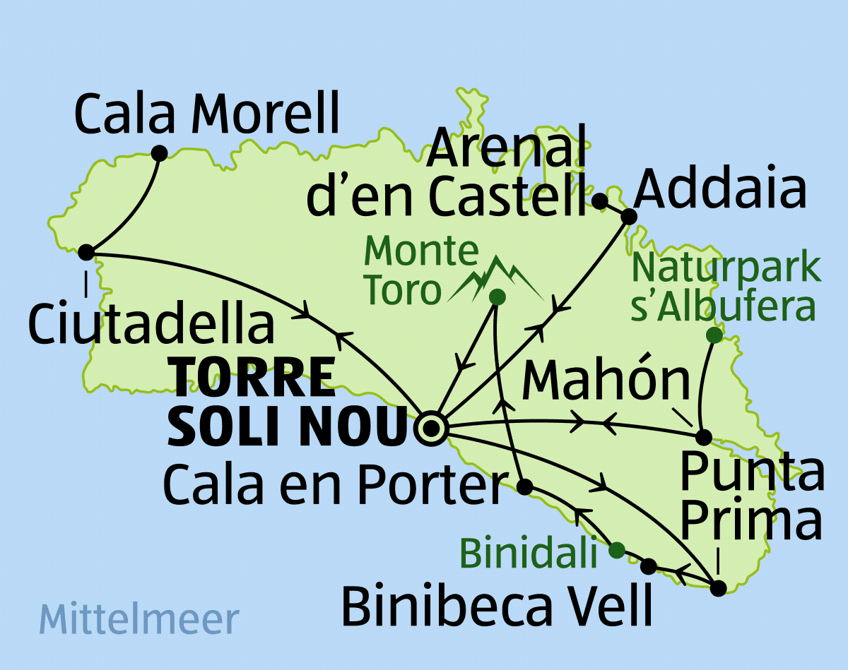 Menorca - Sternfahrt | HOFER REISEN